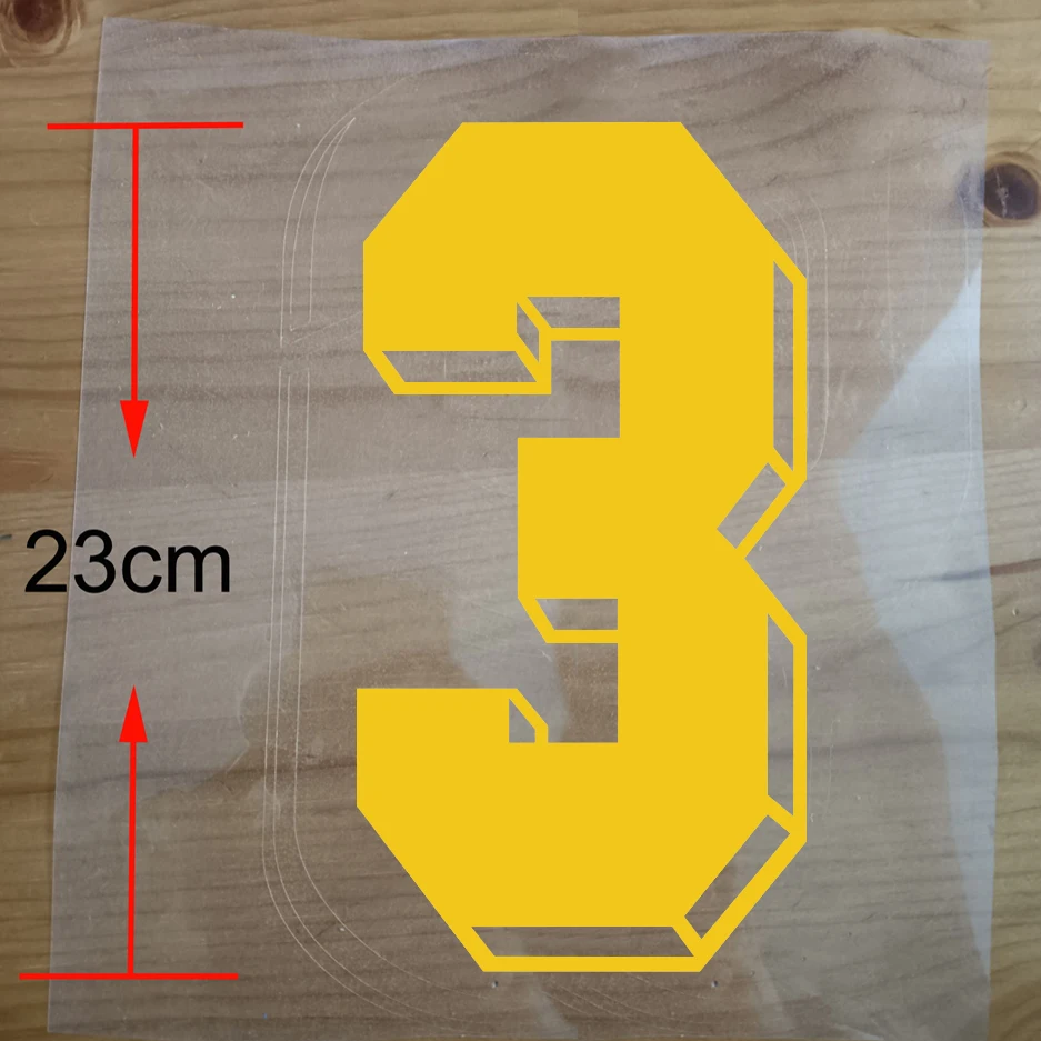 Números personalizados para camisetas de fútbol para equipos locales y ...