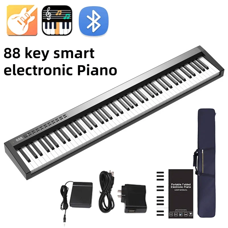 88-Keys-Midi-Controller-Musical-Smart-Keyboard-Professional-Electric ...