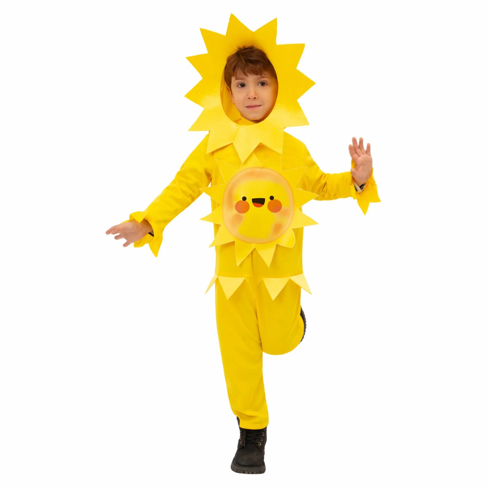 Disfraz de girasol para niños, mono de cosplay para niños, traje de sol ...