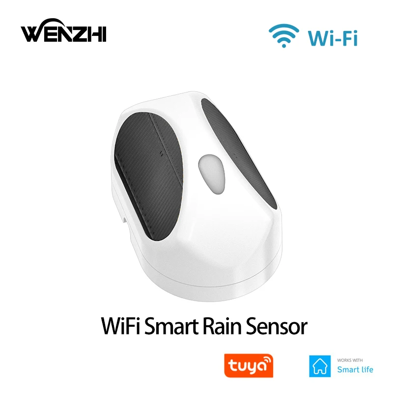 WiFi Rain Sensor Rainfall Duration Detection Outdoor Waterproof Battery ...