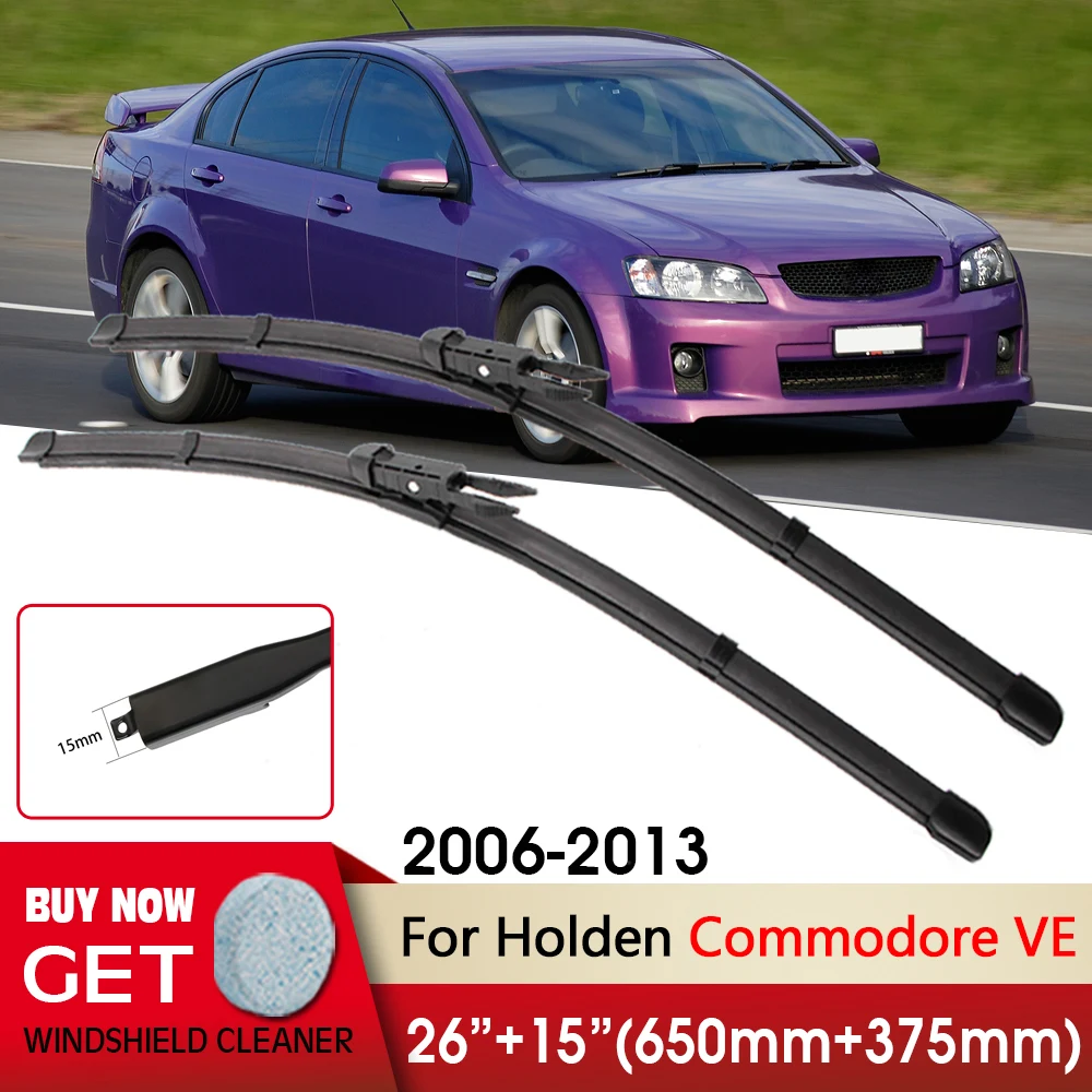 Car Wiper Front Wiper Blades 26"+15" For Holden Commodore VE 2006-2013 ...