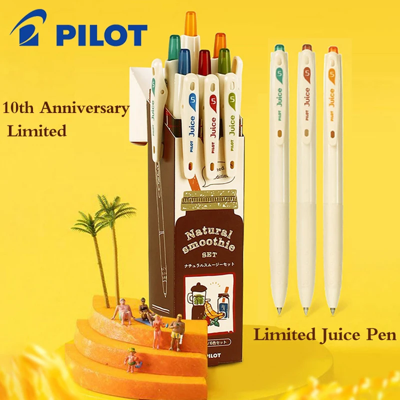 New-PILOT-Juice-Pen-10th-Anniversary-Limited-Edition-Retro-Color-Push ...
