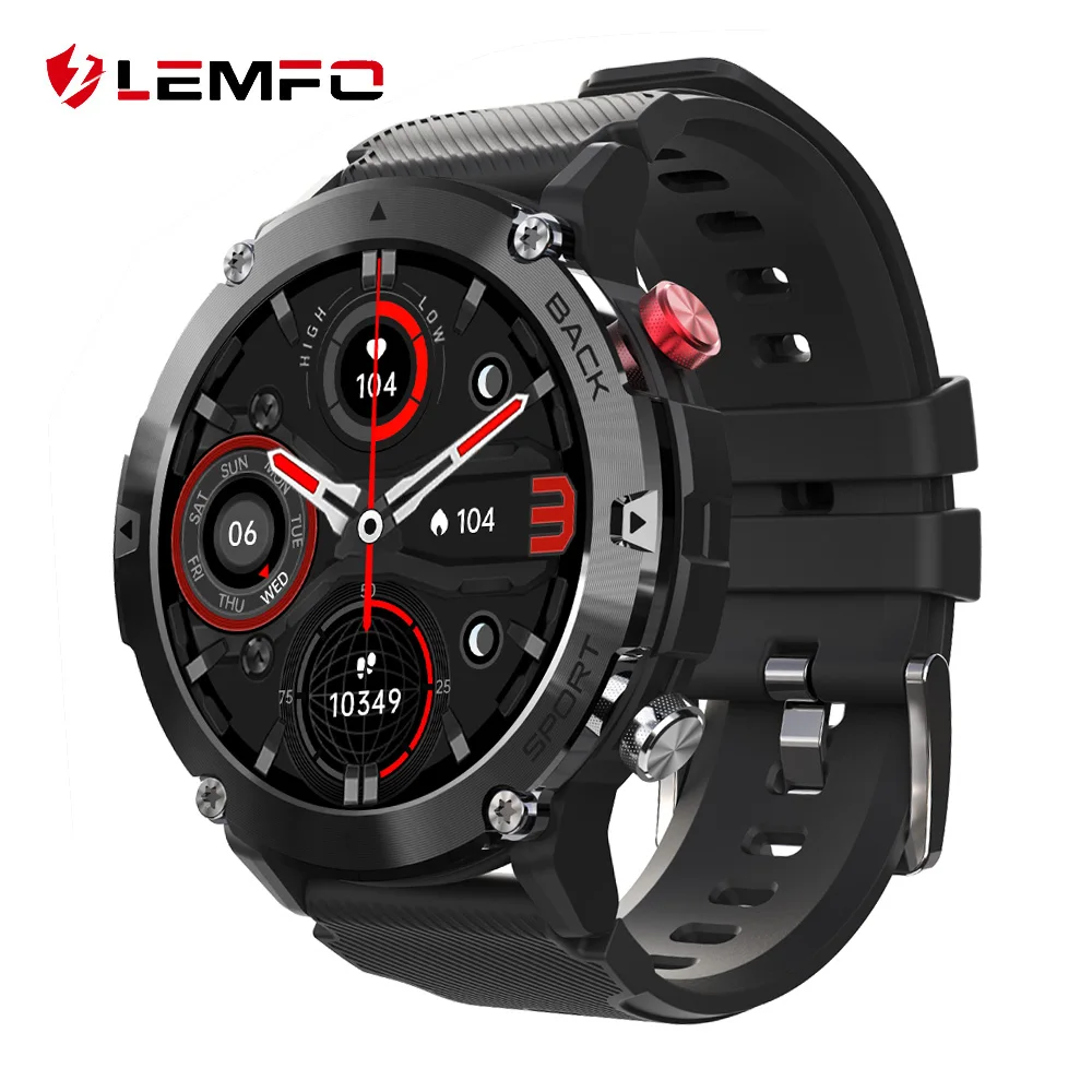 Lemfo Lf26 Max Mens Smart Watch With Bluetooth 2022 Ip68 Call ...