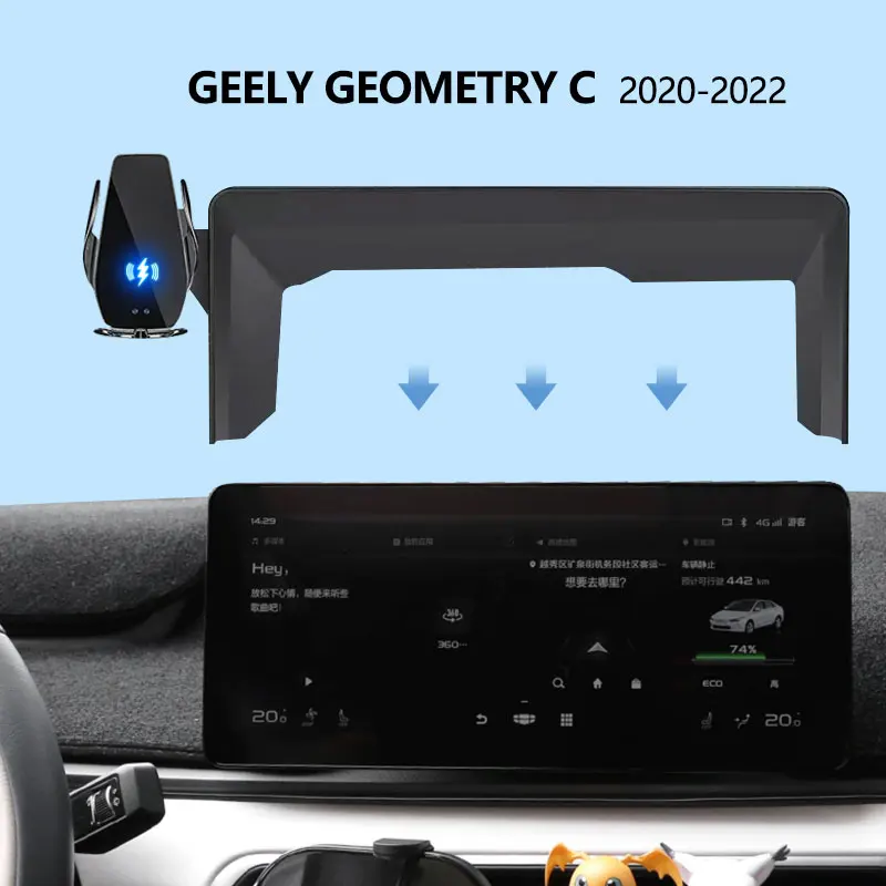 Mobile Car Phone Holder Mount Screen Cell Stand Support Smartphone For ...
