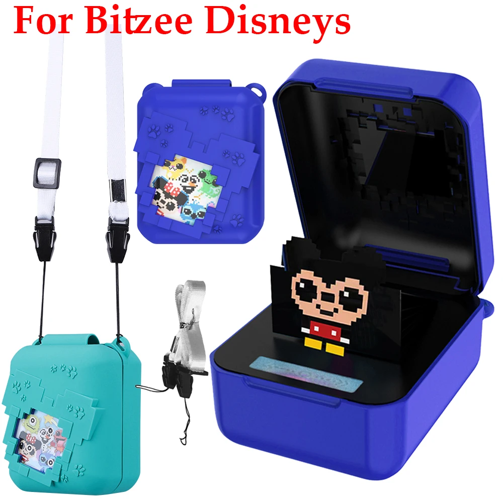 For-Bitzee-Disneys-Digital-Pet-Toy-Protective-Case-With-Long-Lanyard ...