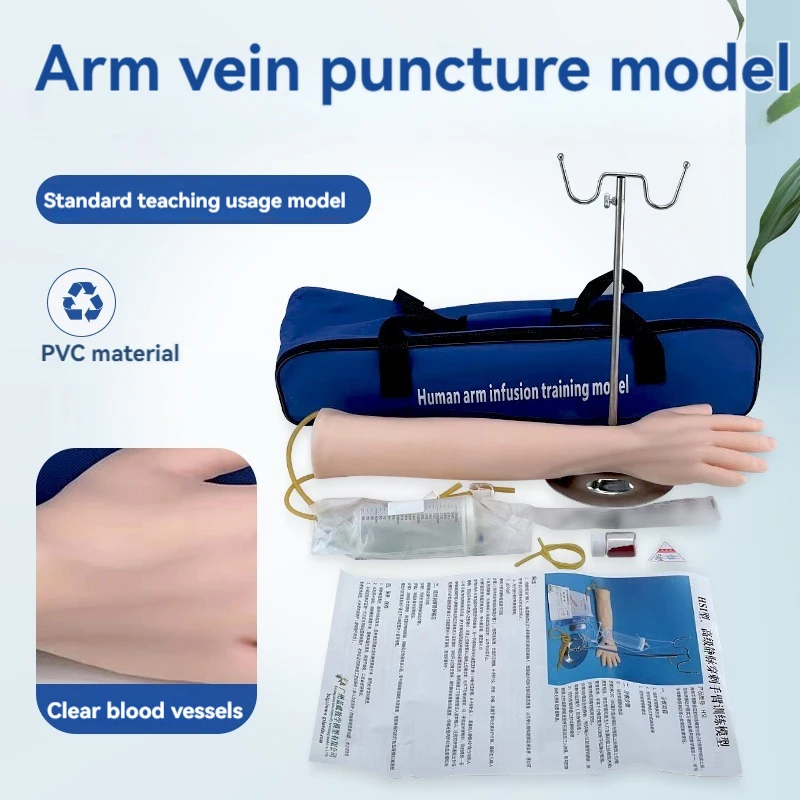 Complete-Set-Arm-Vein-Puncture-Training-Model-Intravenous-Infusion ...