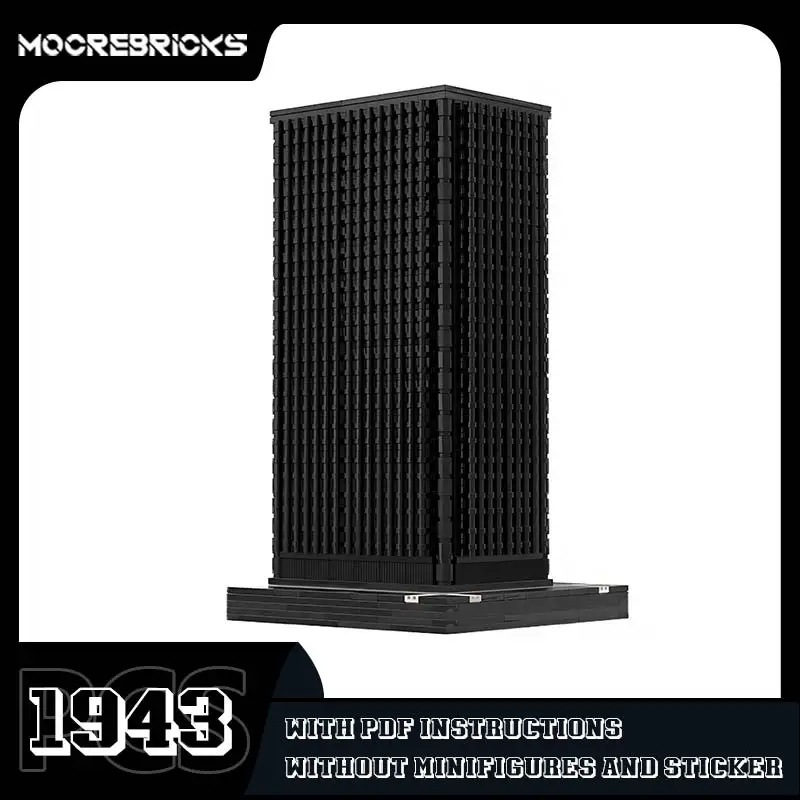 Hot Selling Black Rock Building Blocks Kit World Renowned Architecture ...