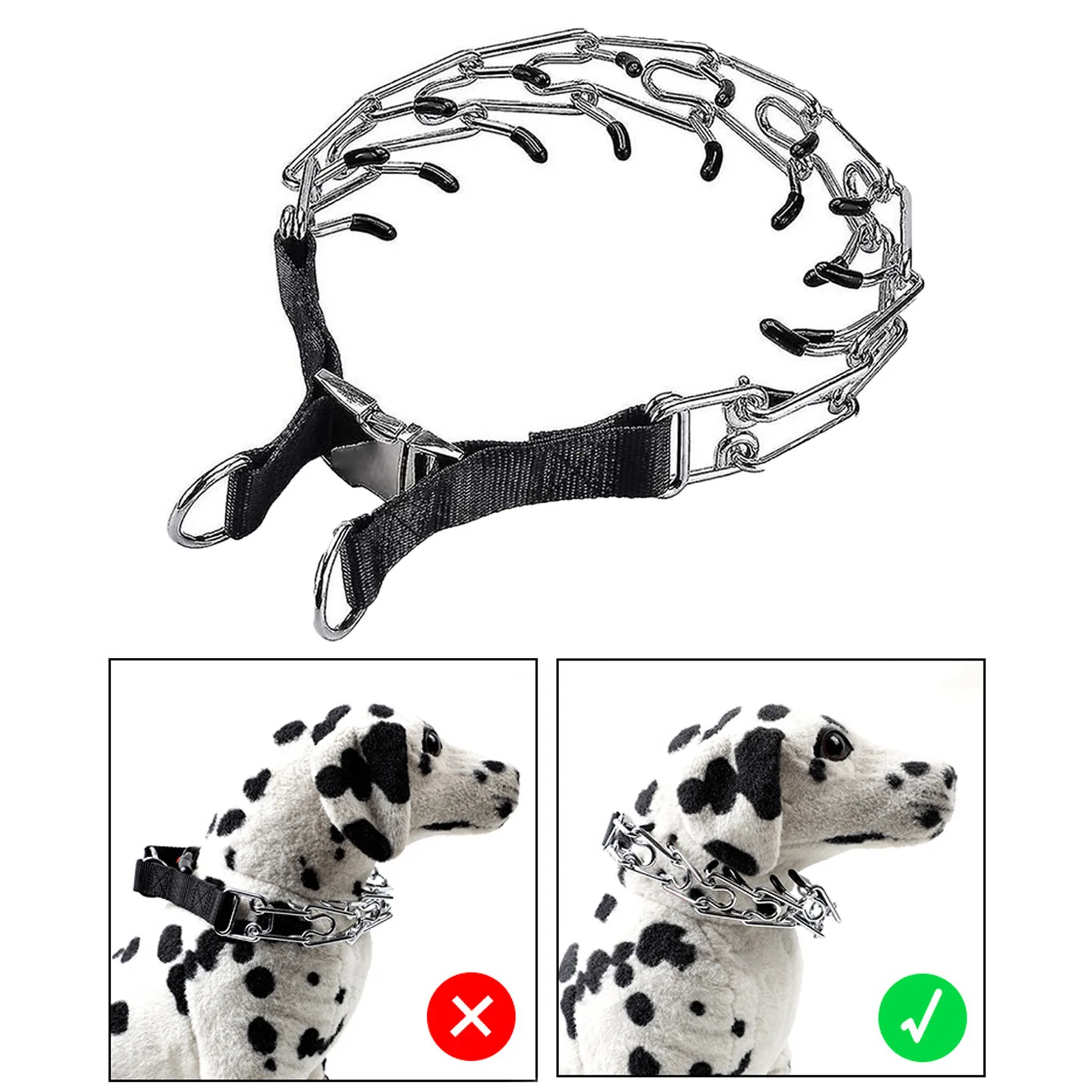 Prong-Collar-for-Dogs-No-Pull-Choke-Collar-Pinch-Dog-Training-Collar ...