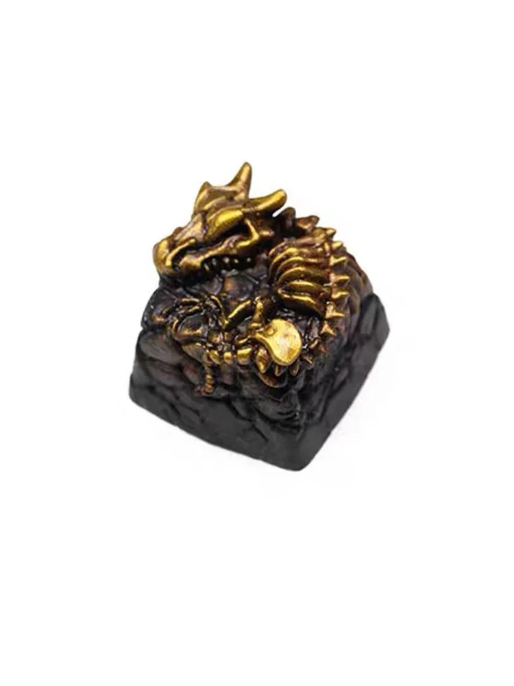 Keel Special-shaped Keycaps Cool Embossed Three-dimensional Key Caps ...