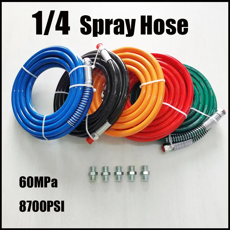 1-4-interface-Airless-sprayer-High-pressure-Pipe-7mm-Double-layer-Fiber ...