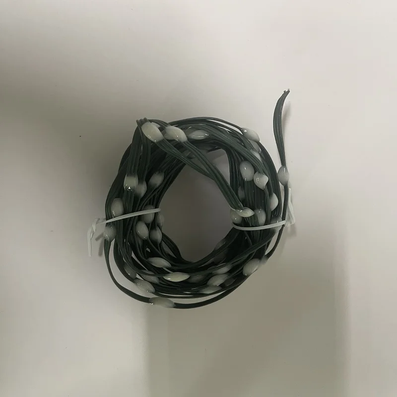 Green Black Wire Full Dream Color LED Strip String Fairy Lights WS2811 ...