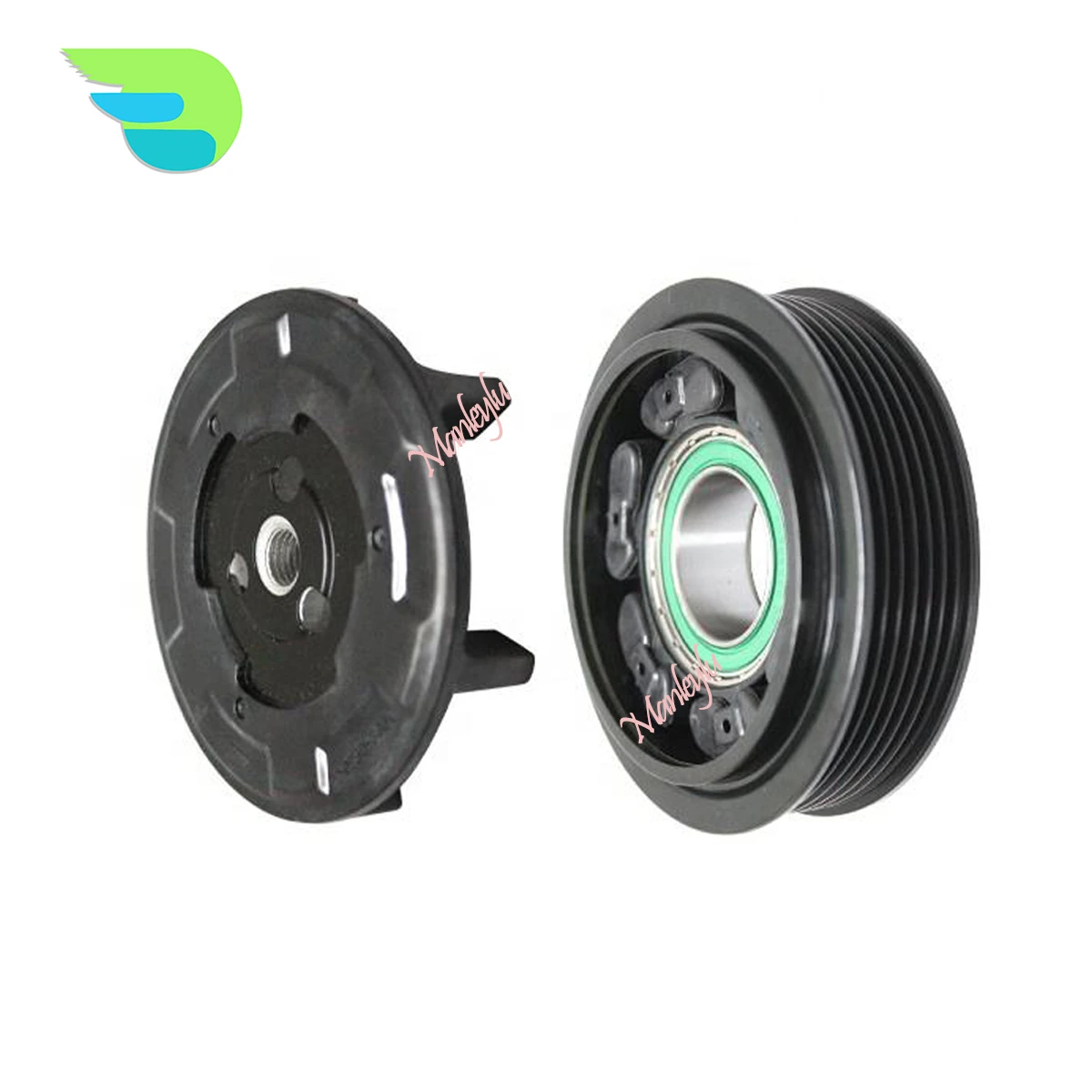 AC A/C Compressor Clutch Pulley For VW POLO SKODA FABIA SEAT CORDOBA ...
