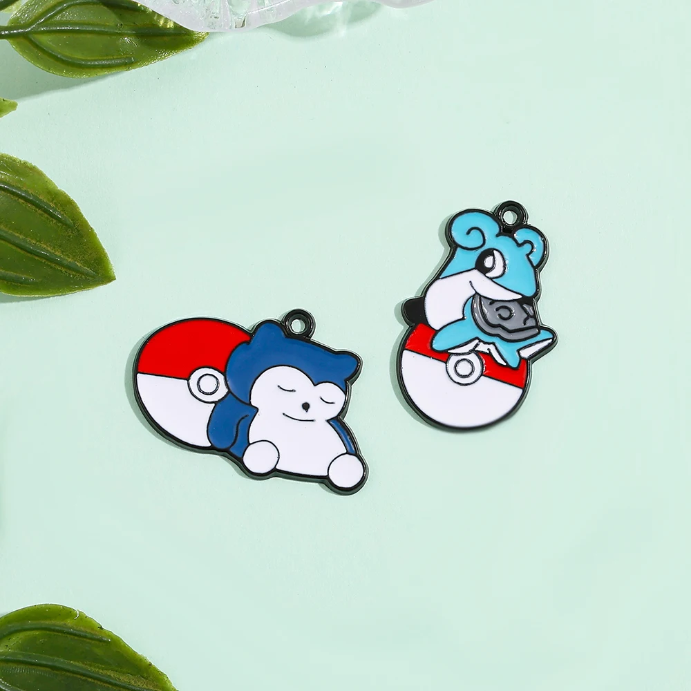 Anime for Backpack Brooch Pokeball Gengar Meowth Pikachu Squirtle ...