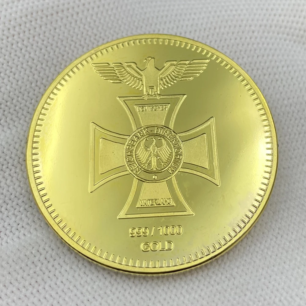 1872-German-Cross-Eagle-Gold-Coin-Reichsbank-Token-Direktorium ...