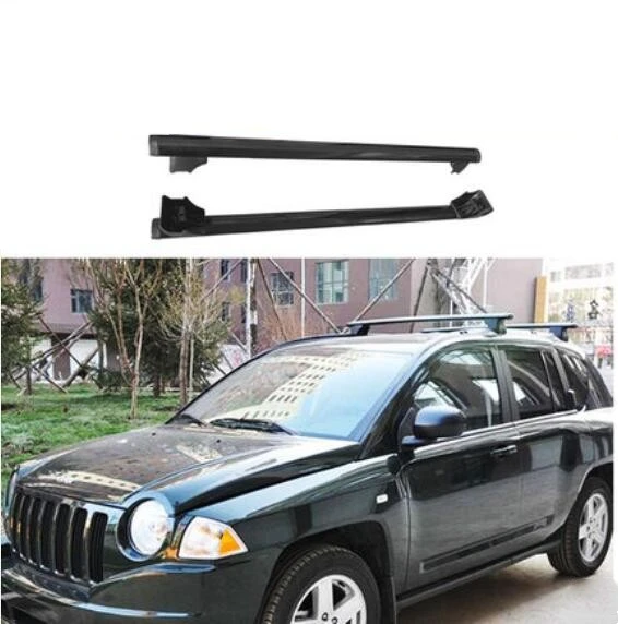 For Jeep Compass 2007 2008 2009 2010 Aluminum Alloy Roof Rack Rails Bar ...