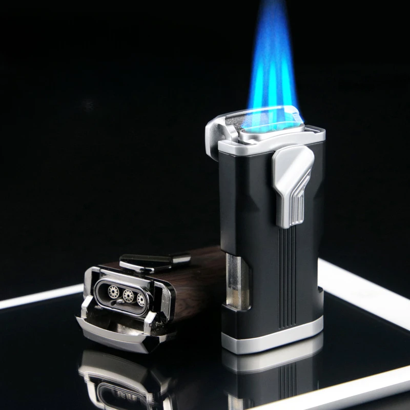 Unusual-Turbo-Torch-Cigar-Lighter-Jet-Gas-Dedicated-Metal-Gas-Lighters ...