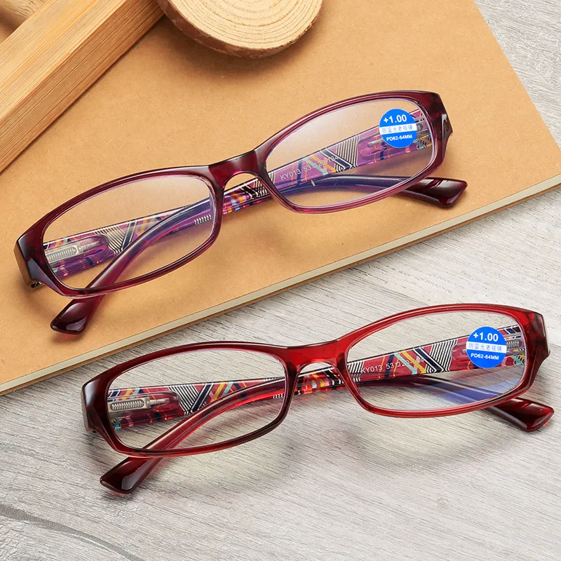 Reading-Glasses-Women-Anti-Blue-Ray-Fashion-Printing-Clear-Presbyopia ...