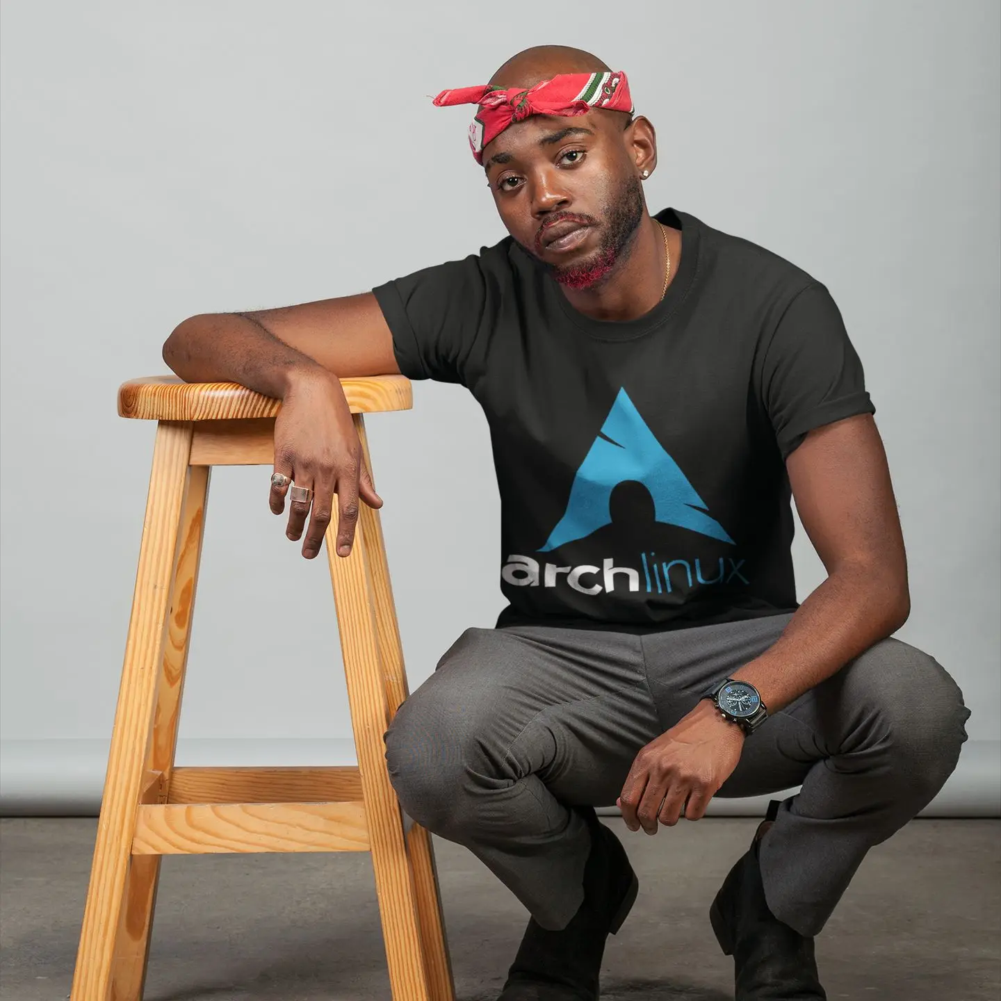 Linux T Shirt Arch Linux Programmer Gift T Shirt Men Letter Print Basic Tee Shirt Funny Short ...