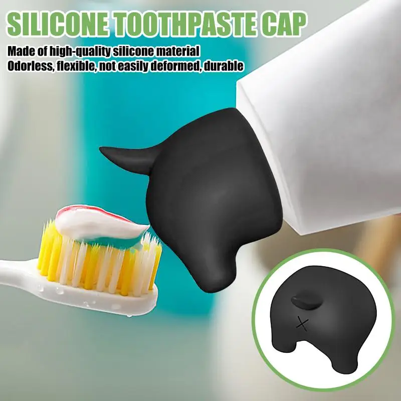 Pooping-Toothpaste-Topper-Butt-Shaped-Toothpaste-Caps-Silicone ...