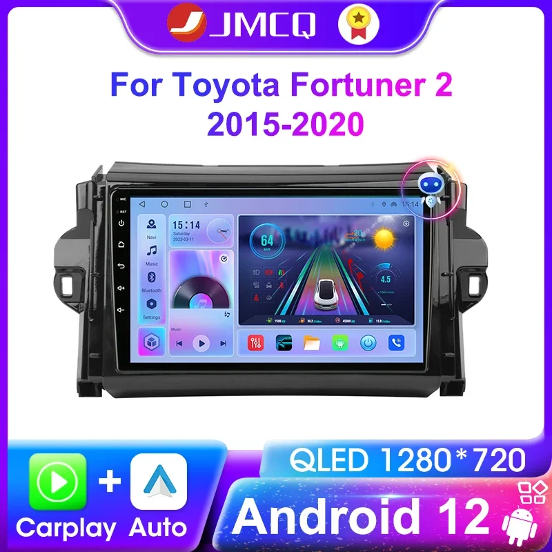 JMCQ-Android-12-For-Toyota-Fortuner-2-2015-2020-2-Din-Car-Radio ...