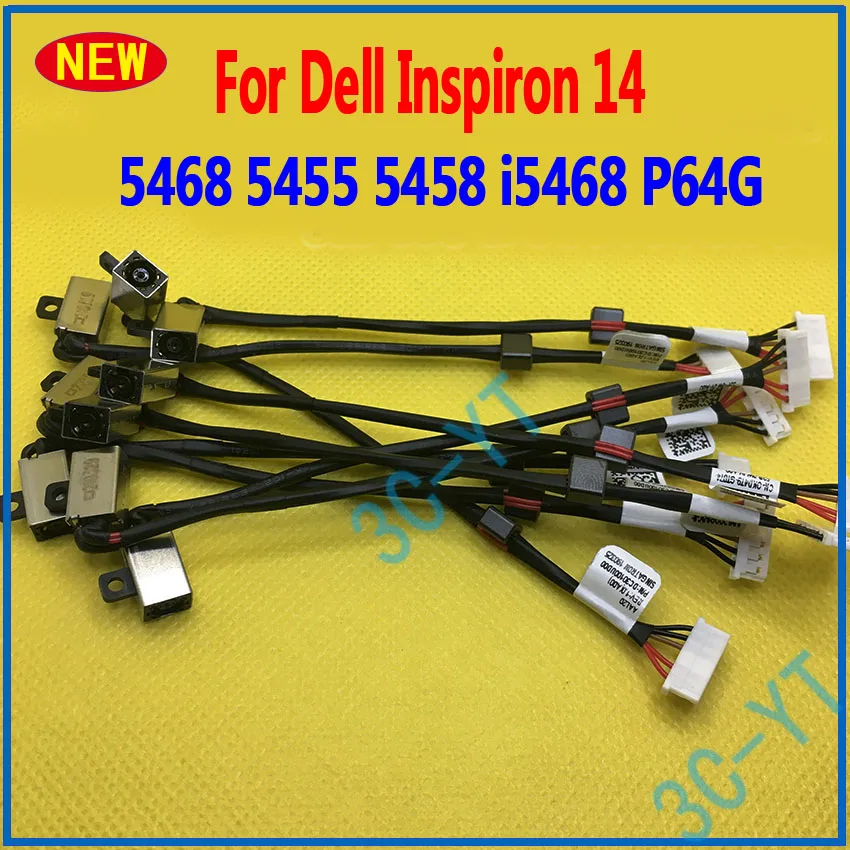 1-10PCS-New-Laptop-High-Qualilty-DC-Power-Jack-Cable-Socket-For-Dell ...