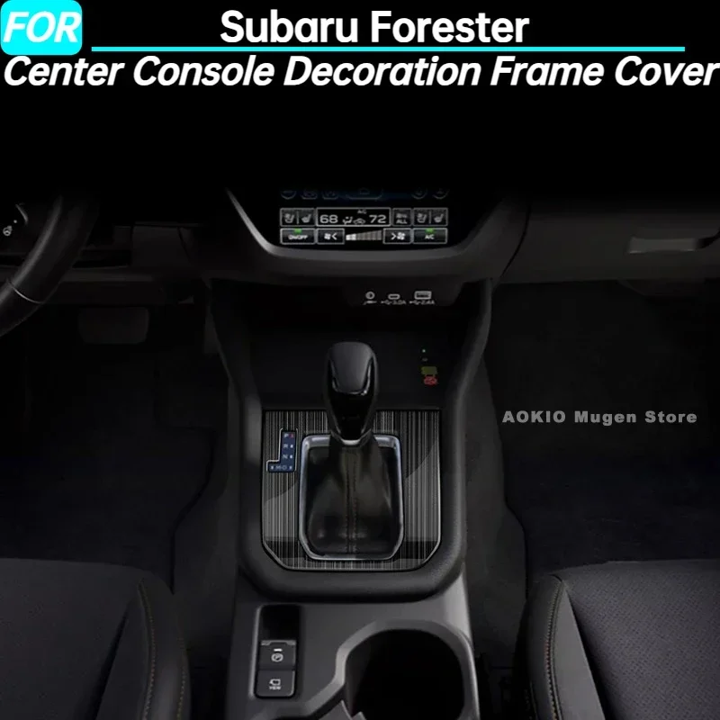 Center Console Decoration Frame Cover Gear Shift Panel Trim for Subaru ...