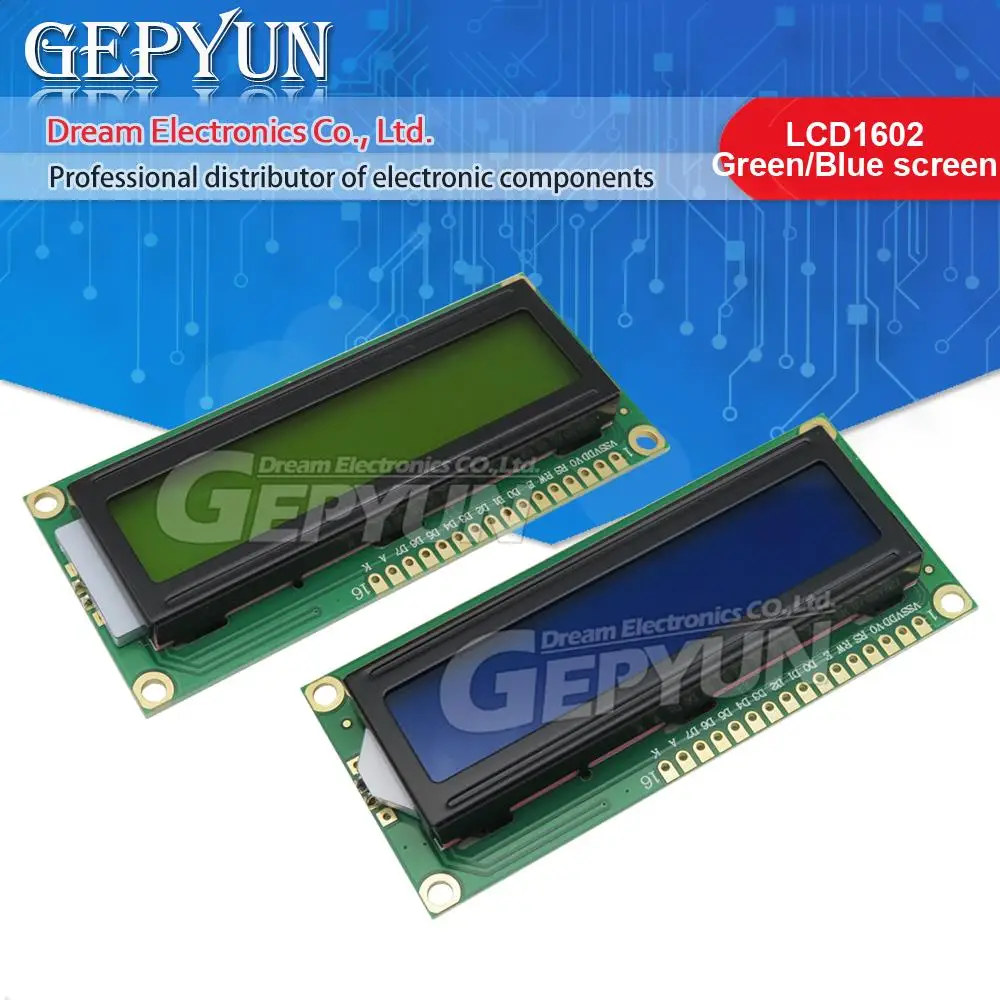 LCD1602-LCD-module-Blue-screen-IIC-I2C-1602-LCD-UNO-r3-mega2560-Green ...