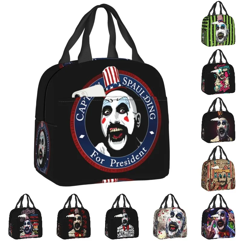 Captain-Spaulding-Insulated-Lunch-Bag-House-of-1000-Corpses-Thermal ...
