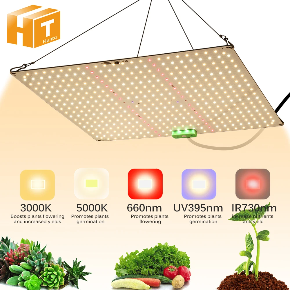 Full Spectrum LED Grow Light For Greenhouse Plants 65W 85W 100W 120W ...