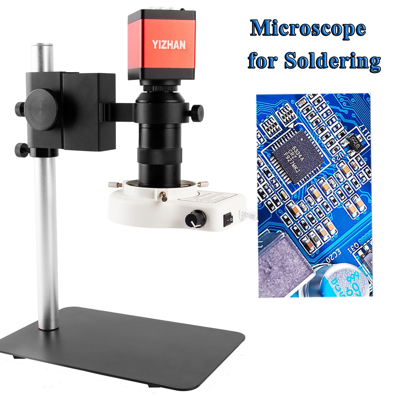 HD Digital Microscope Soldering Phone Repair Electronic HDMI VGA ...