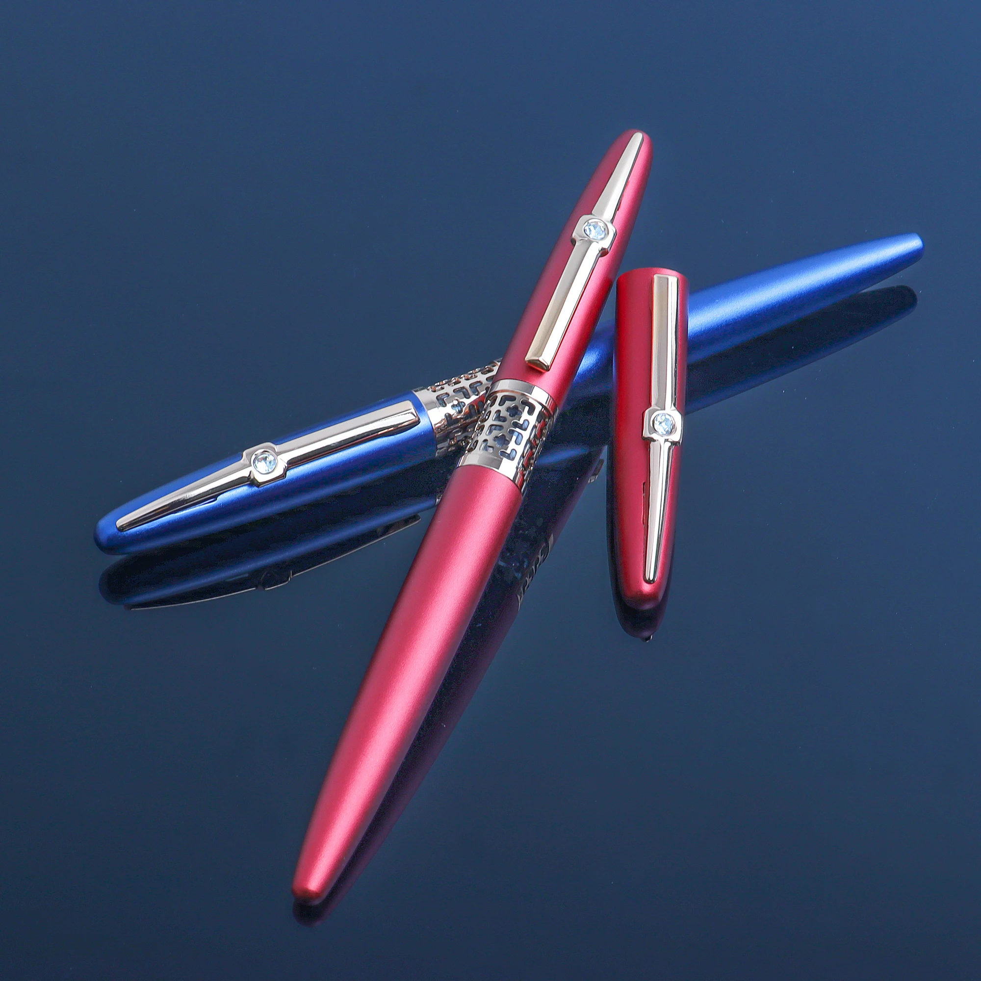 Stylo-Plume-Luxueux-en-M-tal-Bijou-Design-l-gant-et-Fin-criture-Lisse-1 ...