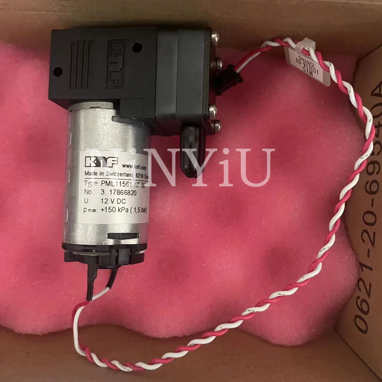 Original KNF NF30 12V 1.5Kpa Pump for Mindray BS850 BS860 BS200 BS220 ...