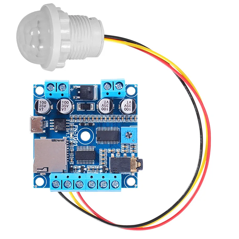 PIR-Motion-Activated-MP3-Player-Sound-Module-for-Voice-Reminder-and ...