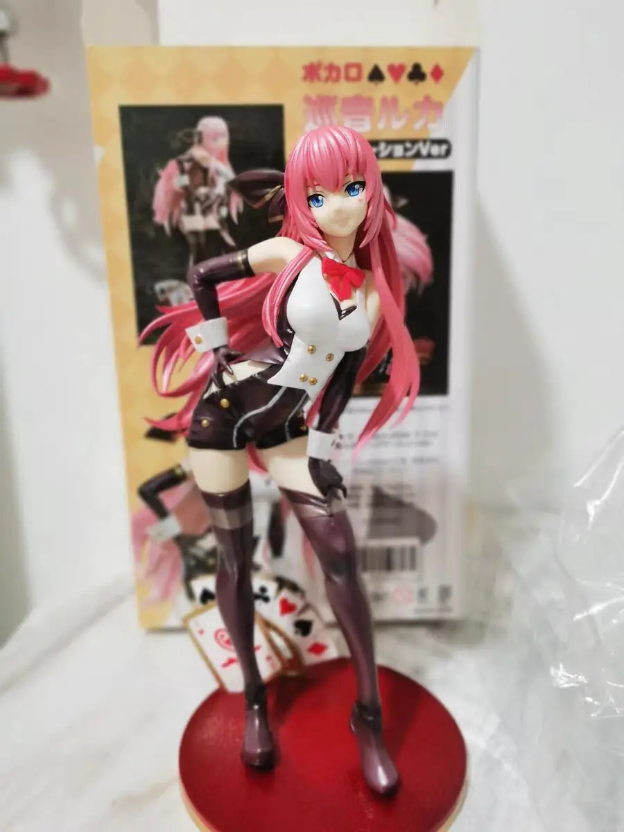 Hatsune Miku Megurine Luka Card Rabbit Ear Poker Character Vocal Box ...