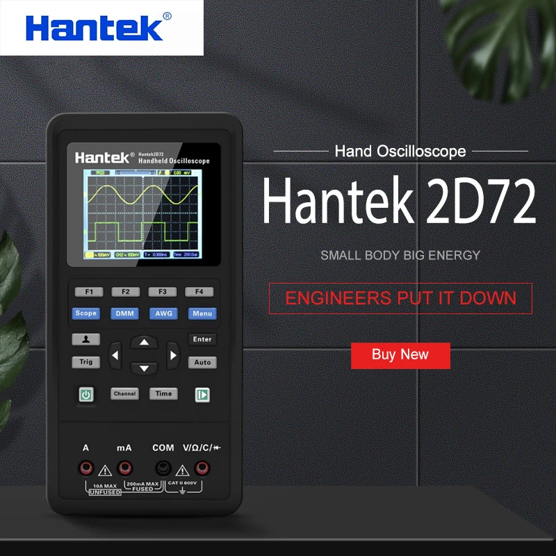 Hantek-Handheld-Digital-Oscilloscope-Portable-Multimeter-Tester-Usb ...