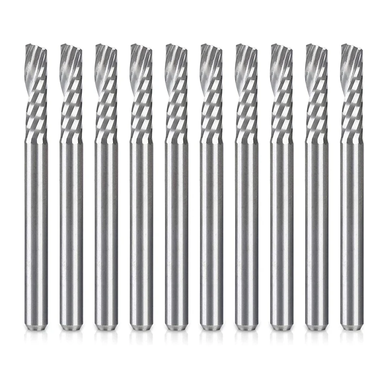 10-Pack-CNC-Router-Bits-1-8-Inch-Shank-Spiral-Upcut-Router-Bit-Single ...