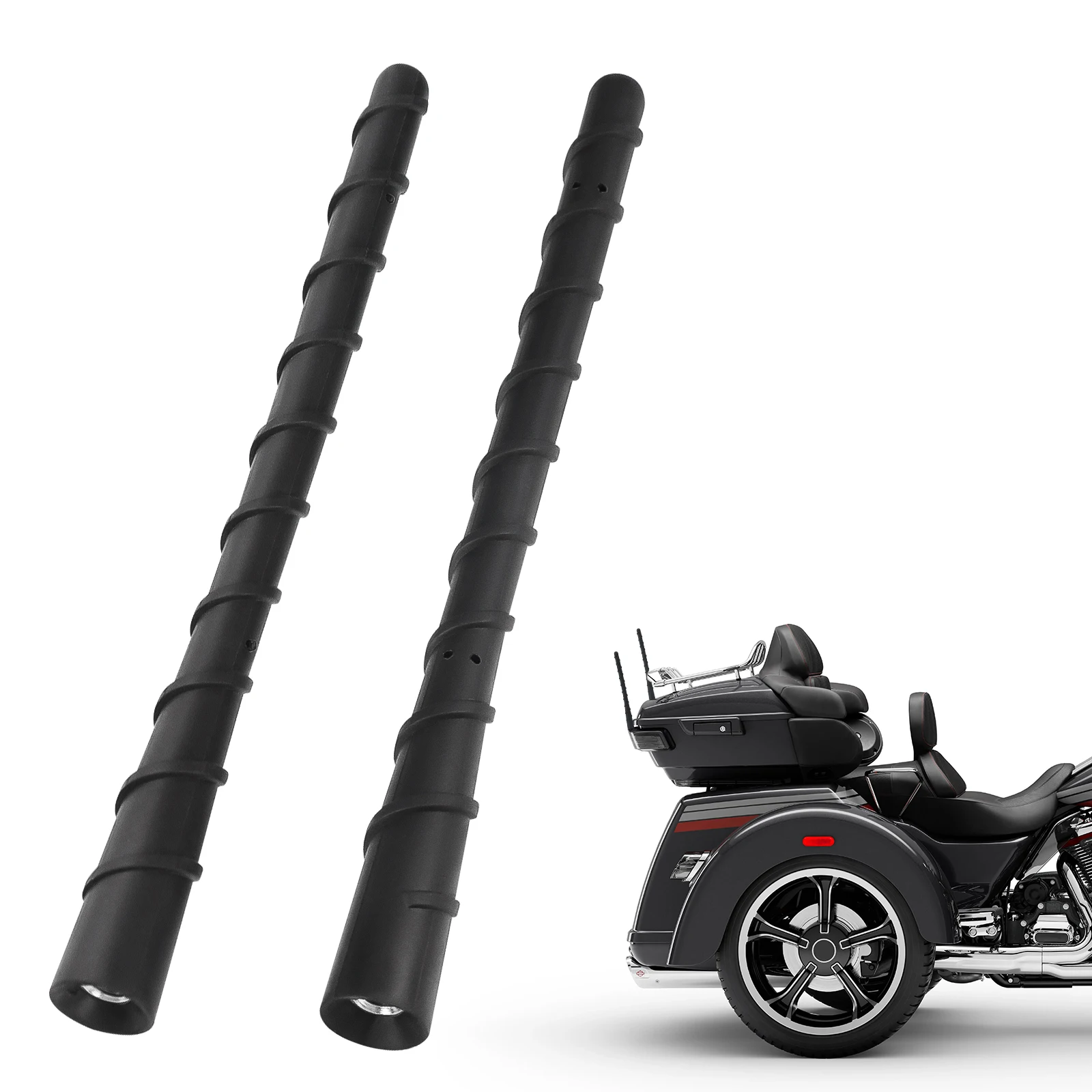 Antena de motocicleta para harley davidson 1989-2022 street road cvo ...