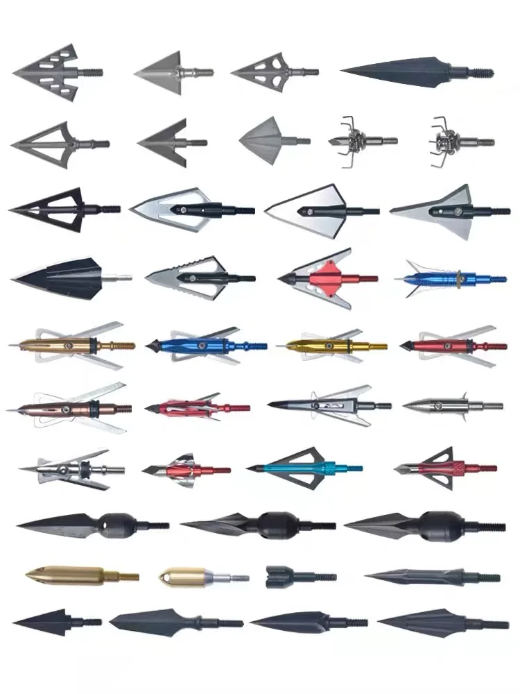 Arrow Point Tip 100grain 125grain 150grain Arrowheads Hunting Broadhead ...