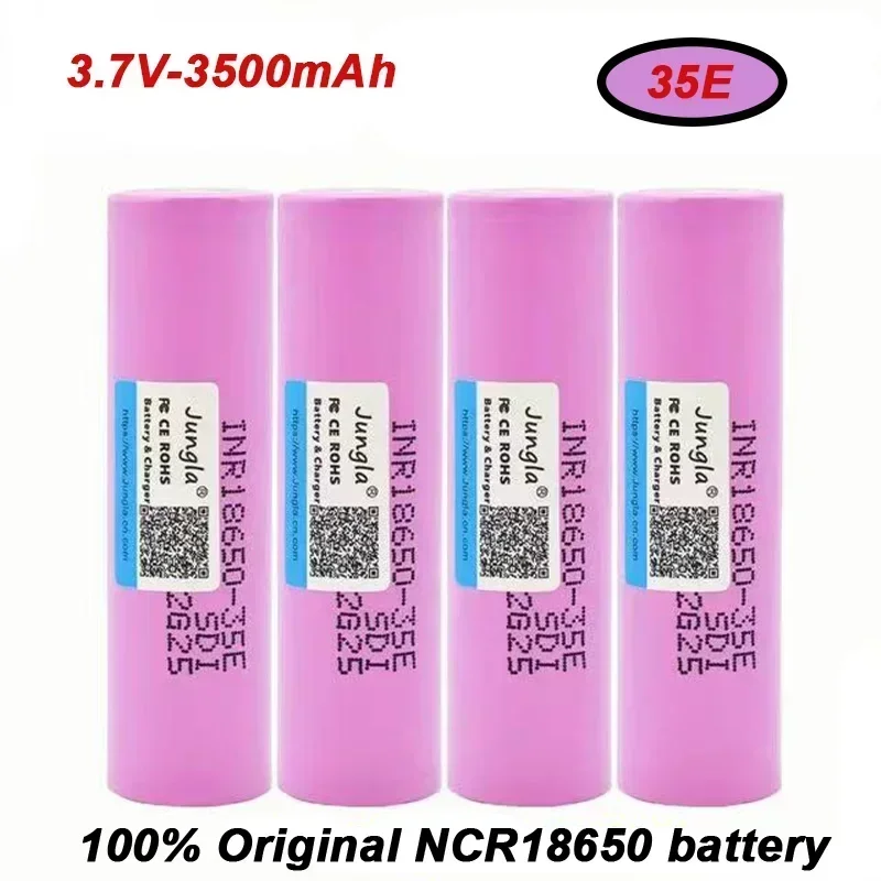 Free-shipping-new-original-18650-3-7V3500Mah-20A-discharge-INR18650-35E ...