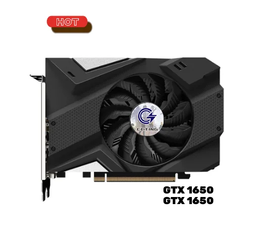 Tarjeta Gráfica C CCTING GTX 1650 D6 OC 4G GDDR6 PCI E 3,0x16 6 Pin GTX ...