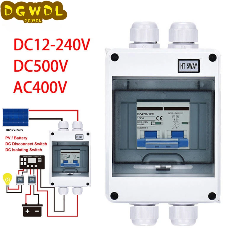 Solar-PV-Battery-Combiner-Box-DC-Disconnect-Isolatior-Switch-Circuit ...