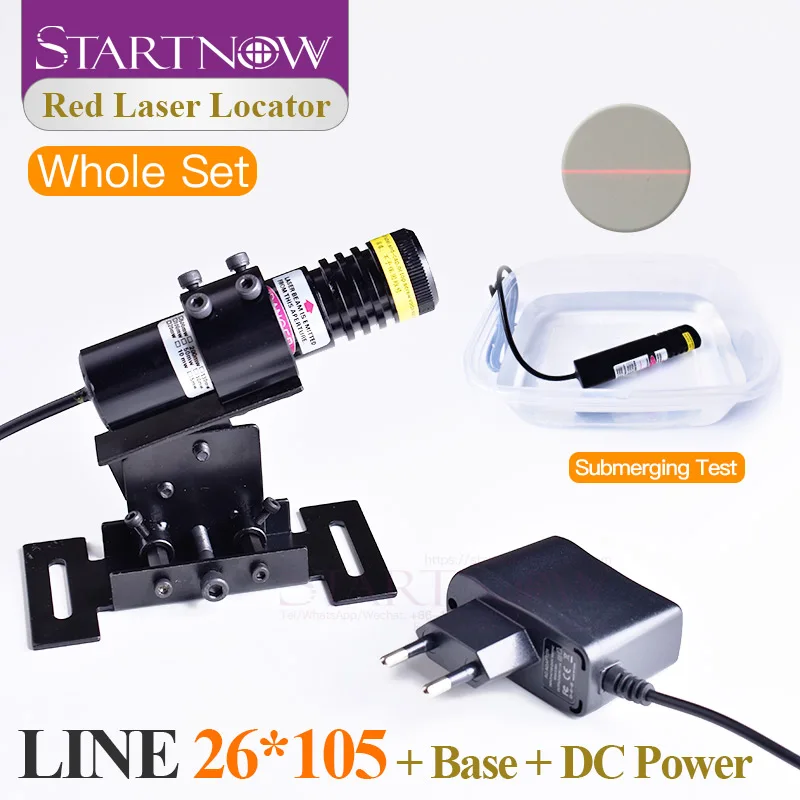 Set-26-105-Waterproof-660nm-200mw-5V-Adjustable-Laser-Beam-Module ...