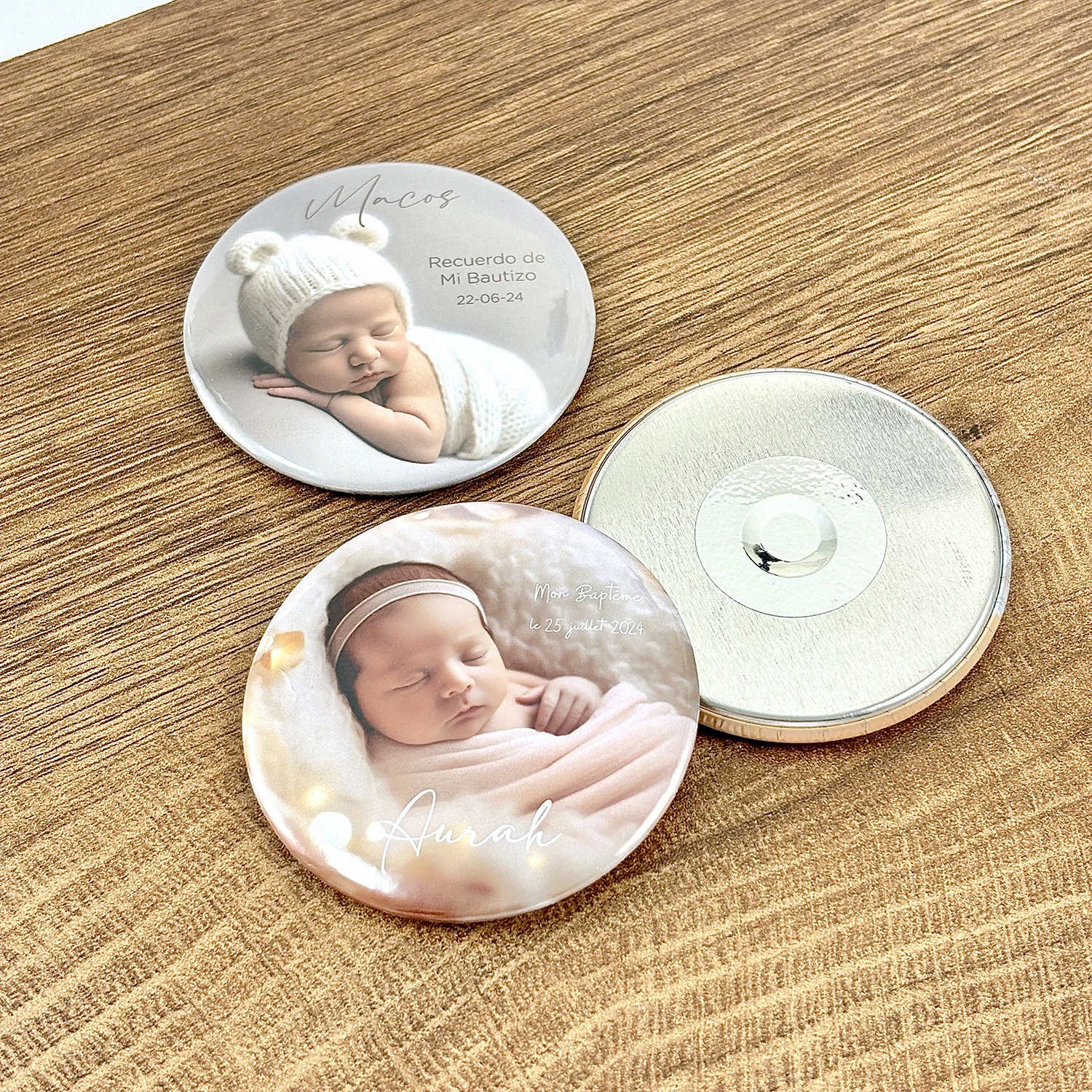 Personalized-Fridge-Magnet-Baptism-Favor-Custom-Photo-Refrigerator ...
