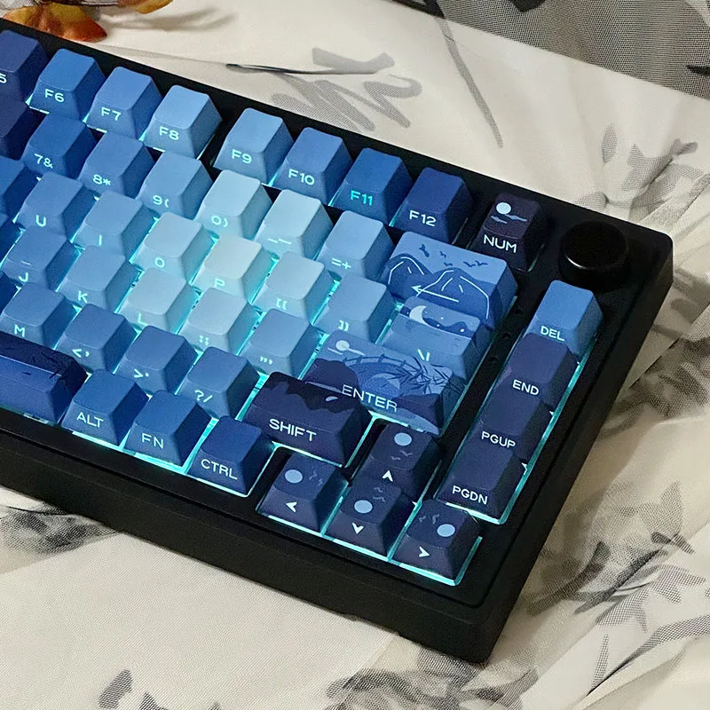 Bridge-Moonlight-PBT-Keycaps-Side-engraving-backlit-Keycap-Cherry ...