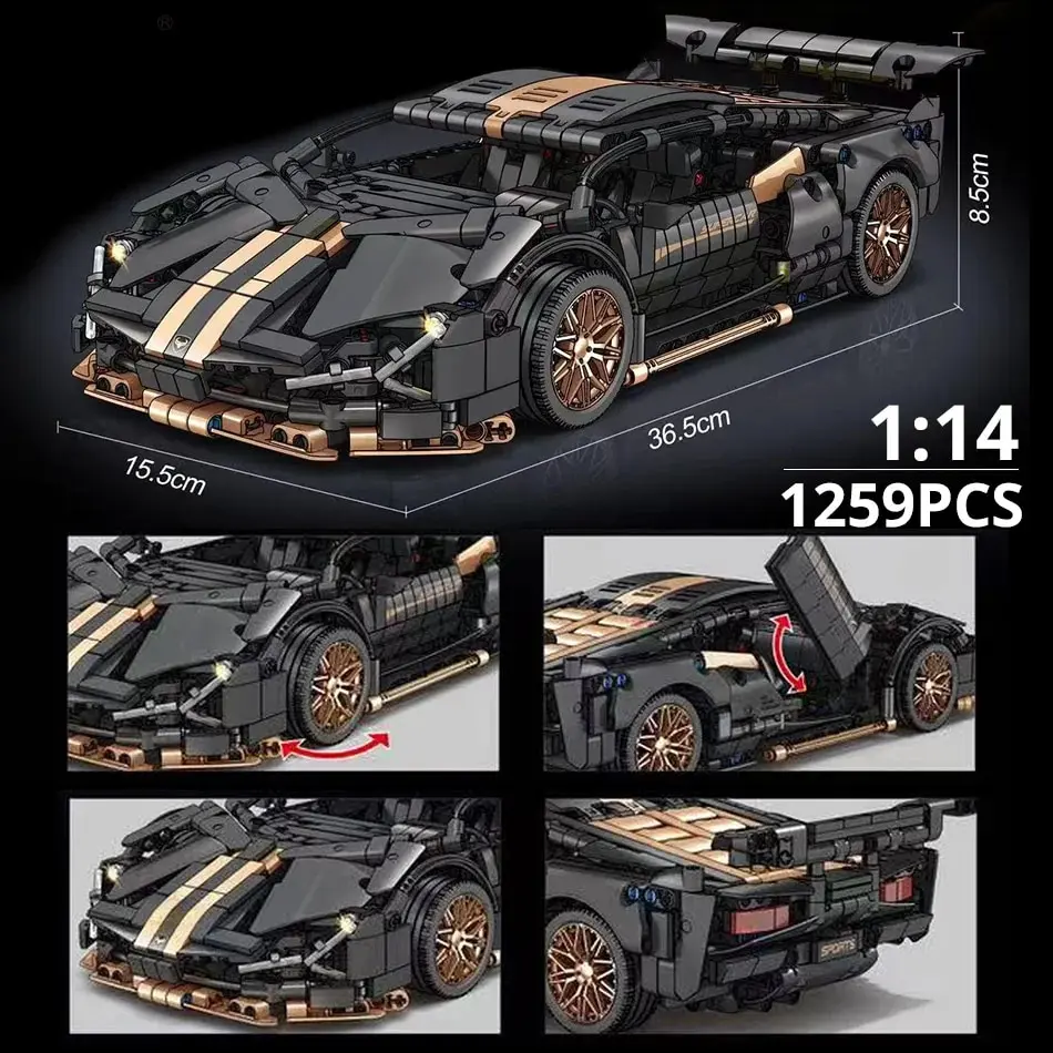 67129-Car-MOC-1280pcs-Building-Blocks-Car-and-Construction-Toy-Adult ...