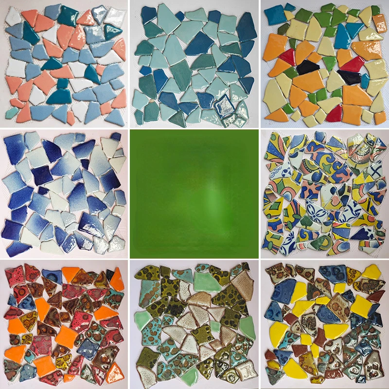 200g-Irregular-Ceramic-Mosaic-Tiles-Multi-Color-Mosaic-Pieces-for-DIY ...