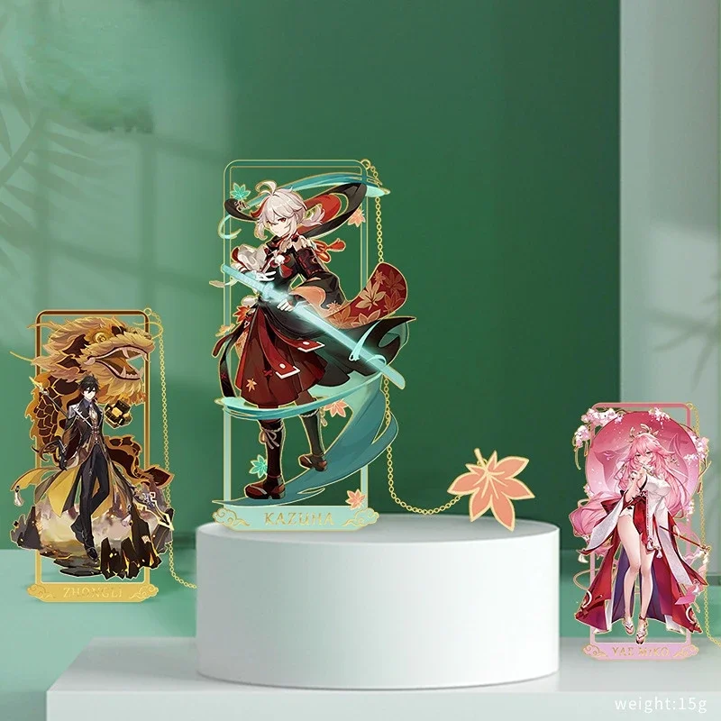 Genshin-Impact-Bookmarks-Anime-Yae-Miko-Tartaglia-xiao-Bookmark ...