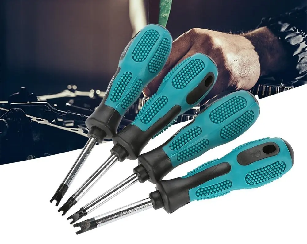 4PCS/Set Screwdriver Set Screwdriver Bits U Fork Type Slotted Screw ...