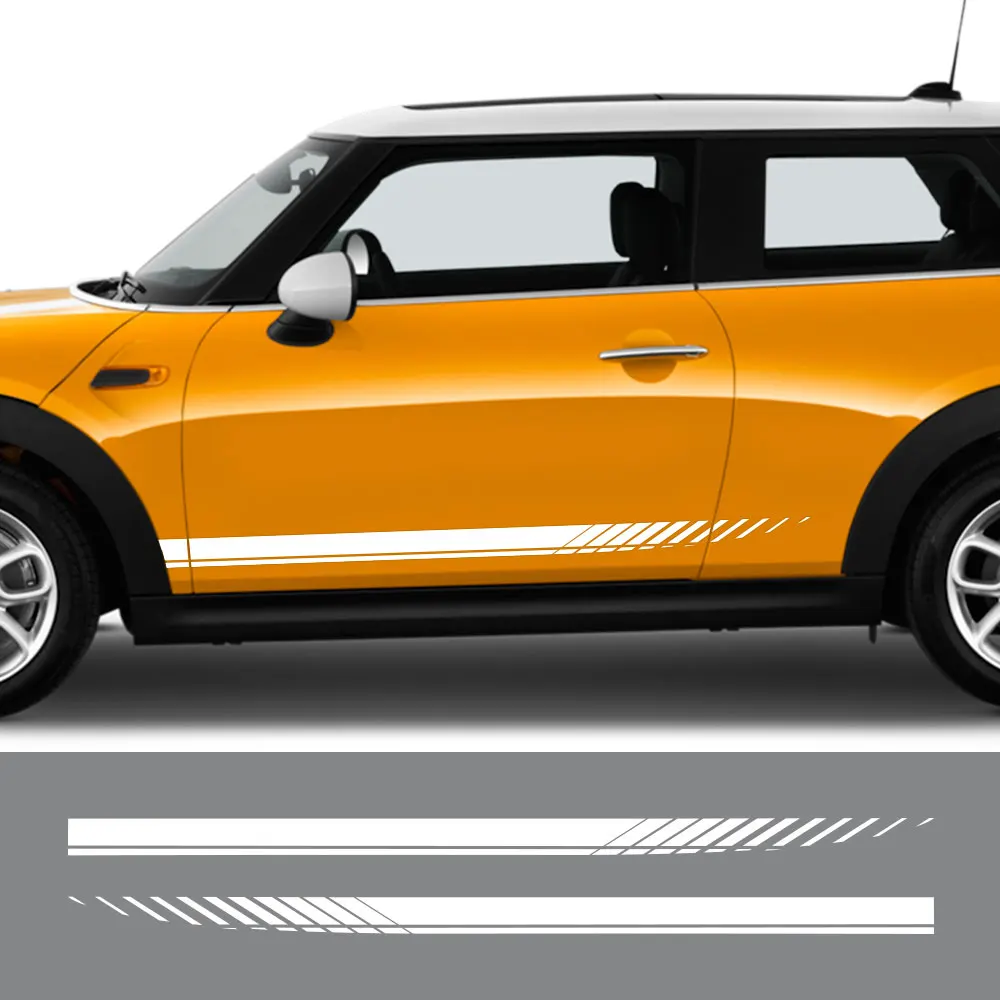 Car-Door-Side-Skirt-Stickers-Exterior-Decals-For-Mini-Cooper-F55-F56 ...