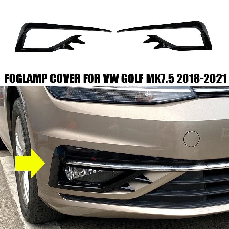 For VW Volkswagen Accessories Golf MK7.5 2017-2020 Front Fog Light Lamp ...